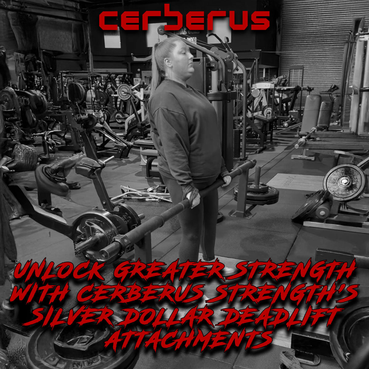 Unlock Greater Strength with Cerberus Strength’s Silver Dollar Deadlif