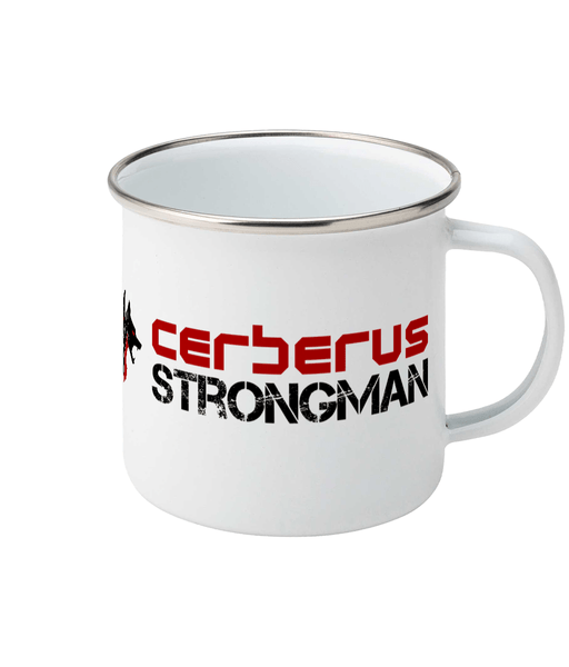 Strongman Enamel Mug – CERBERUS Strength