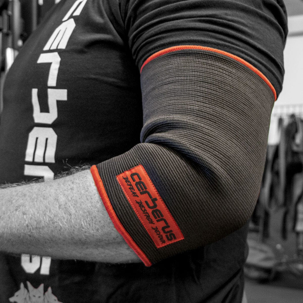 Dual-Ply Elbow Sleeves from CERBERUS Strength