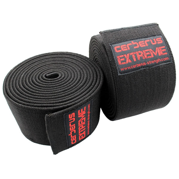 EXTREME Knee Wraps by CERBERUS Strength