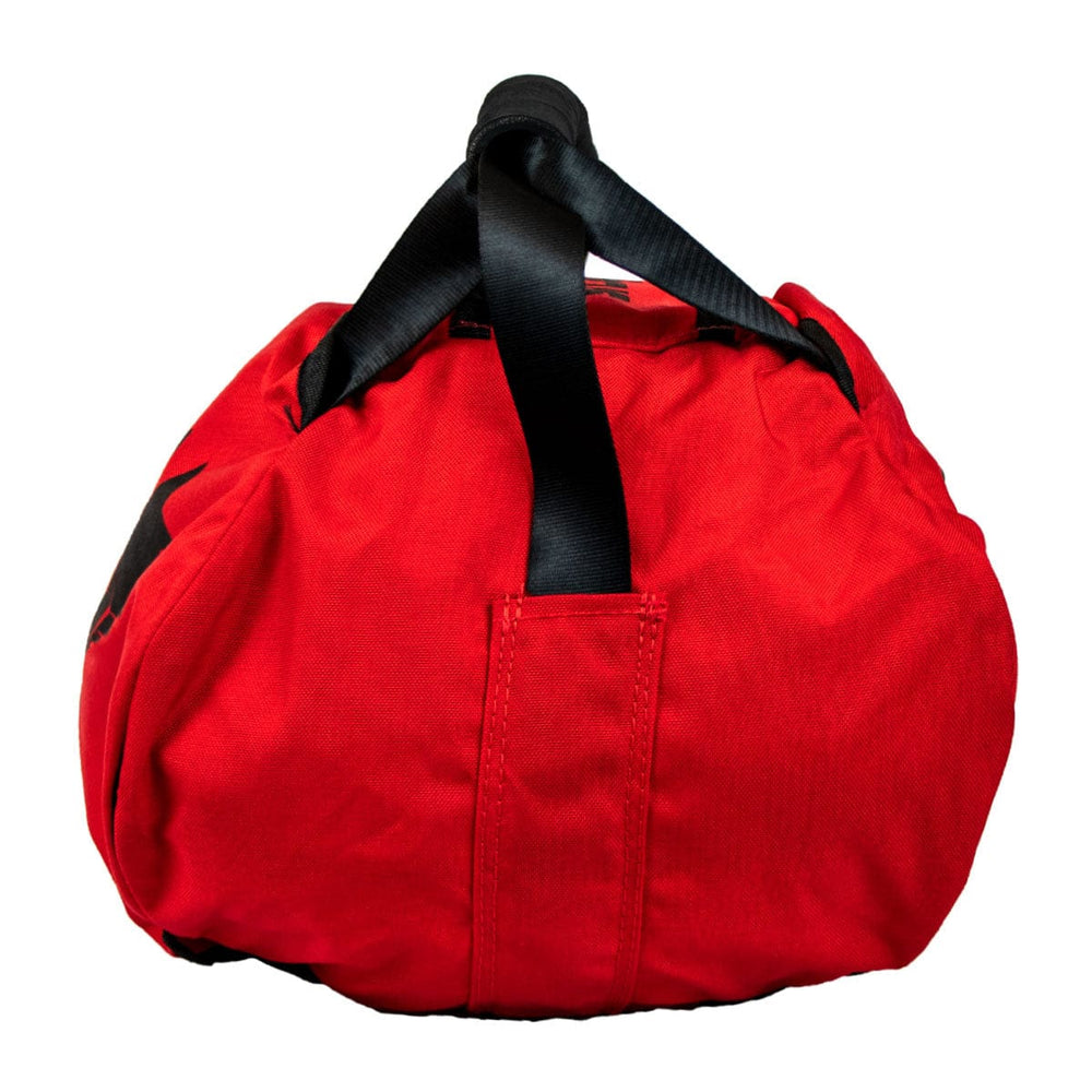 Strongman Throwing Sandbag